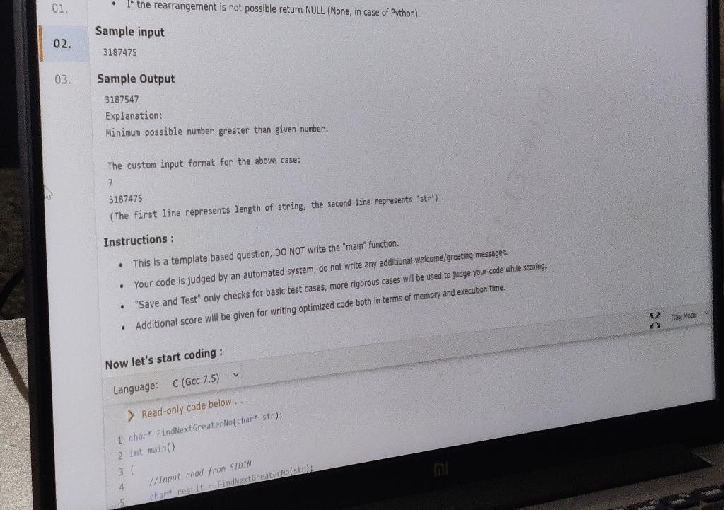 Solved 02. Problem Statement Implement the following | Chegg.com
