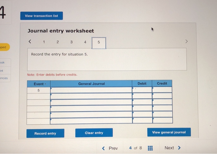 Solved Help Save & Exit Submit Check my work 4 Exercise 21-6 | Chegg.com