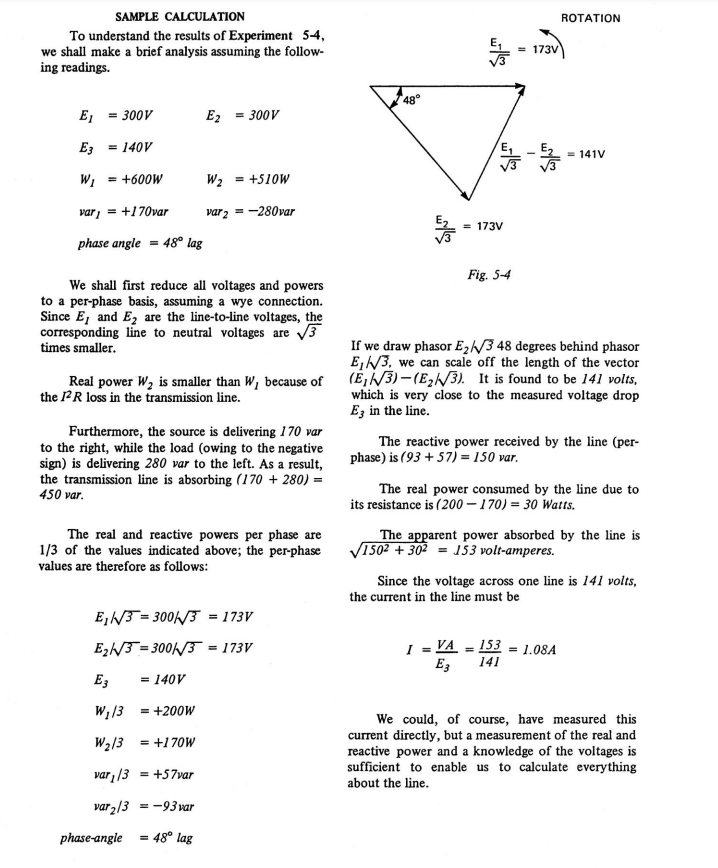 ROTATION SAMPLE CALCULATION To understand the results | Chegg.com