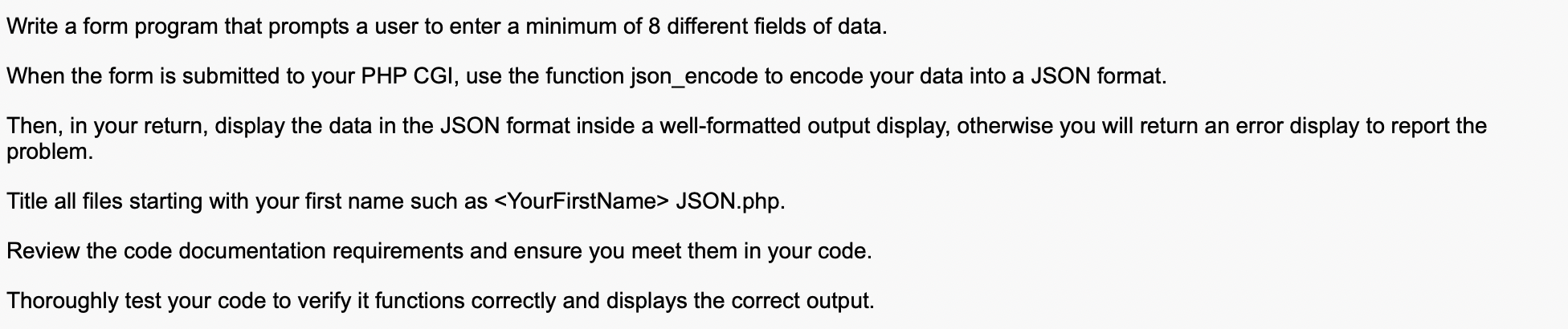 Solved Write a form program that prompts a user to enter a | Chegg.com