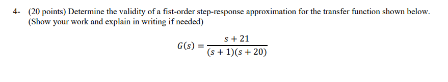 Solved 4- ( 20 points) Determine the validity of a | Chegg.com