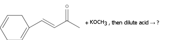 Solved w + KOCH3 , then dilute acid ? | Chegg.com