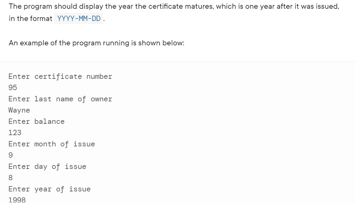 Solved Implement the application to accept data for an array | Chegg.com