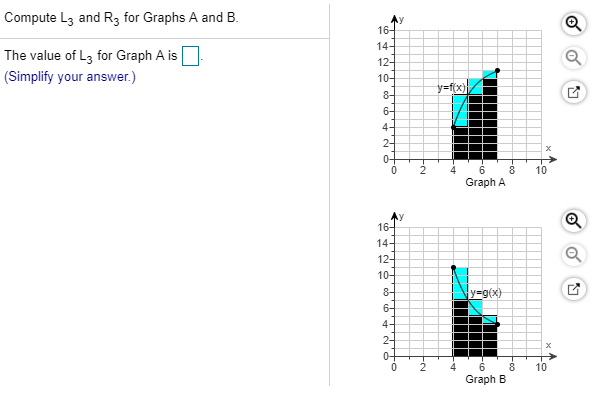 Solved Compute L3 and R3 for Graphs A and B 14 12- The value | Chegg.com