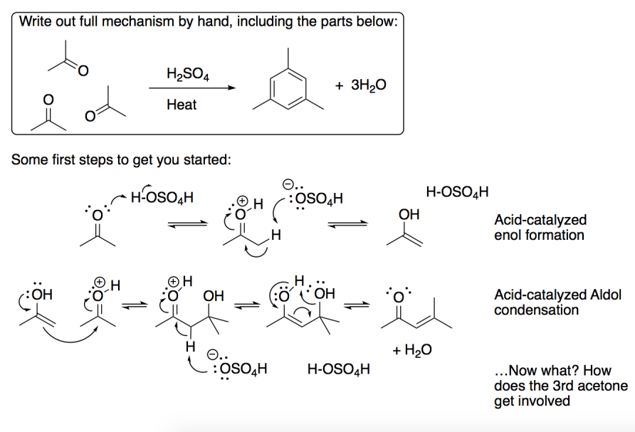 Solved Continue the organic chemistry mechanism below step | Chegg.com