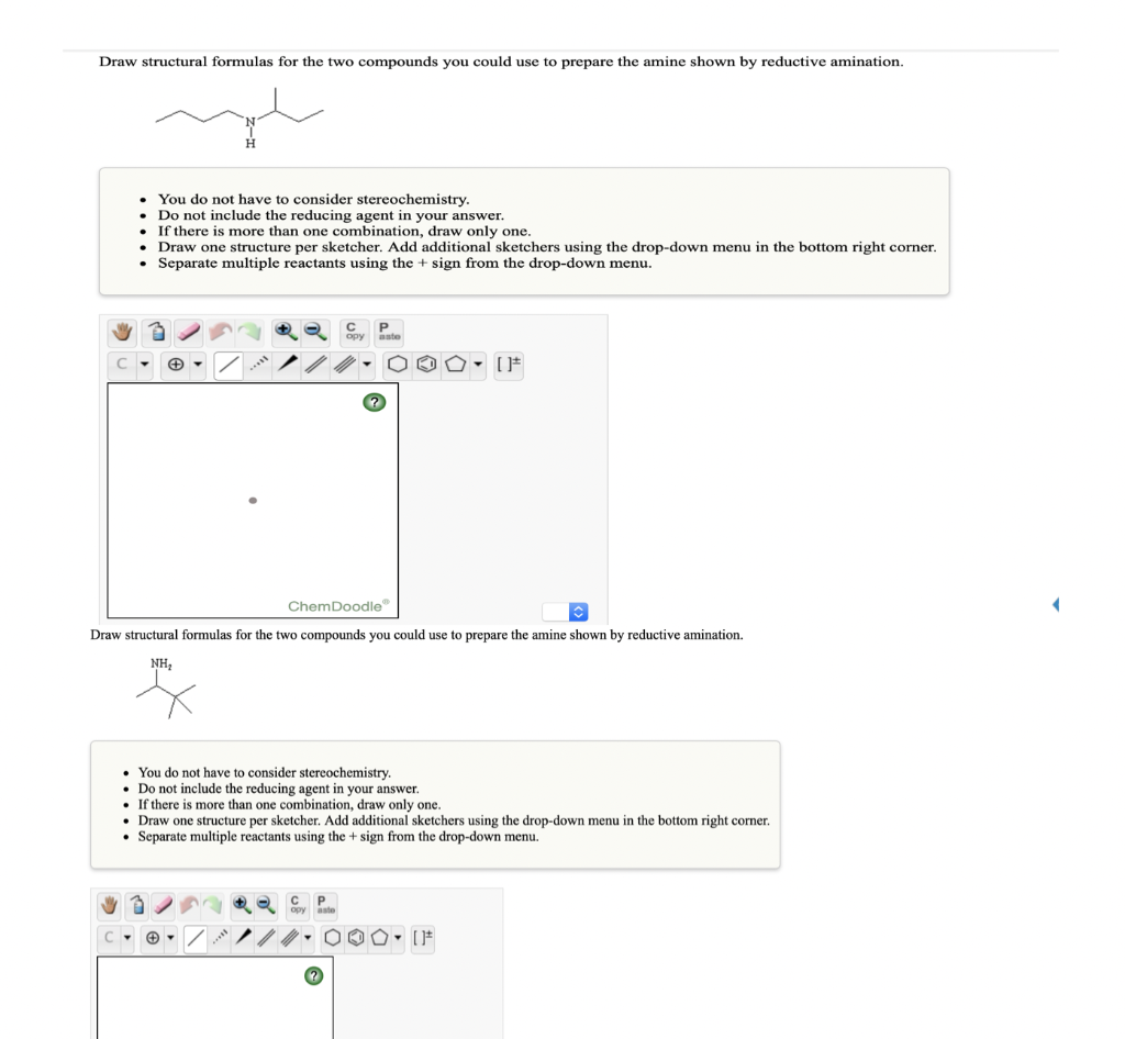 Solved Draw structural formulas for the two compounds you | Chegg.com