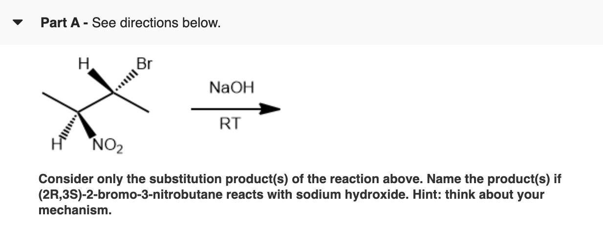 Solved Consider only the substitution product(s) of the | Chegg.com