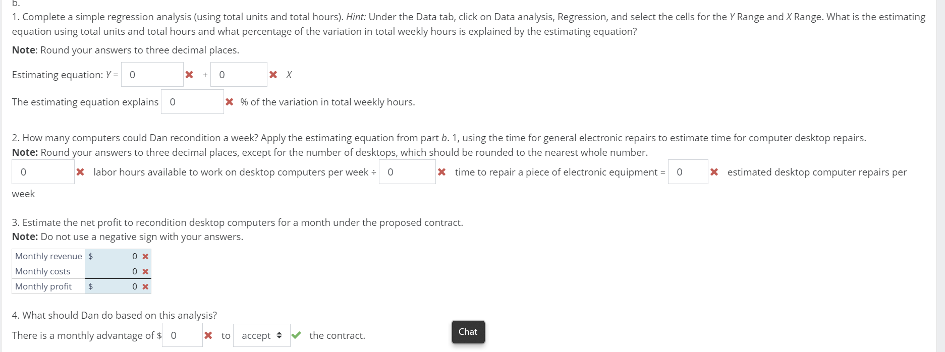 Solved month. Dan has been informed that he should plan on | Chegg.com