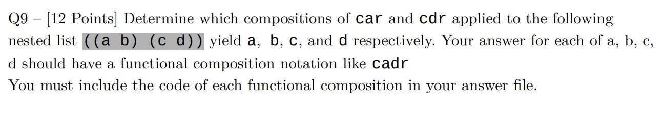 Solved this is a question I have for a Racket | Chegg.com