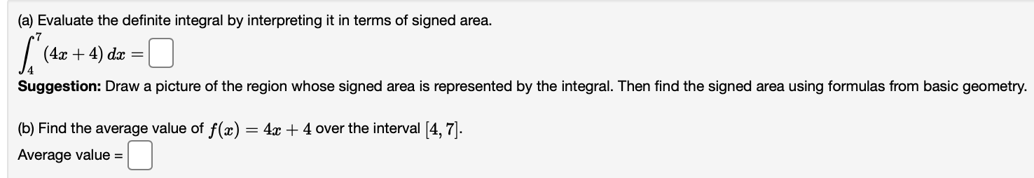 Solved (a) ﻿Evaluate the definite integral by interpreting | Chegg.com