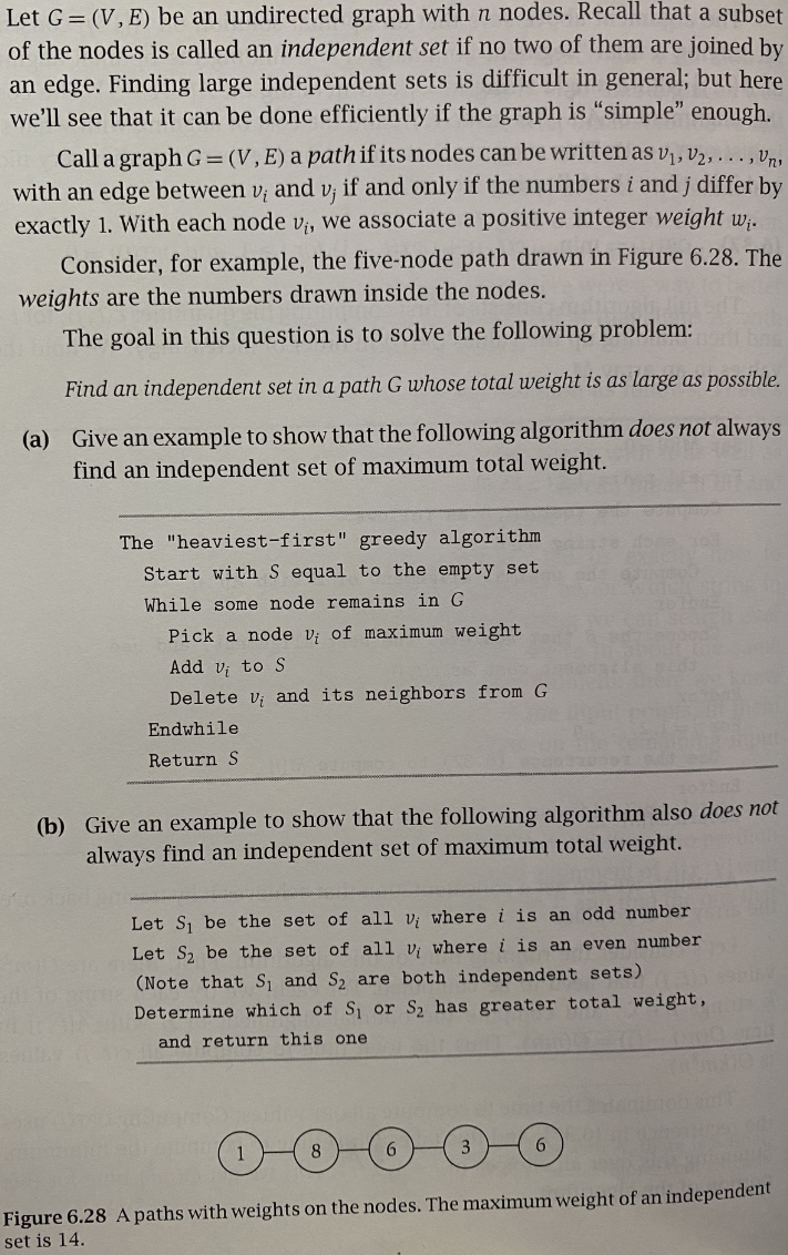 Solved Let G=(V,E) be an undirected graph with n nodes. | Chegg.com