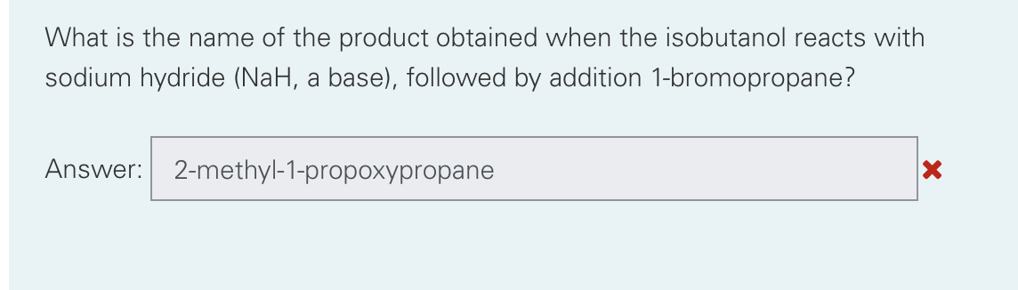 Solved What is the name of the product obtained when the | Chegg.com