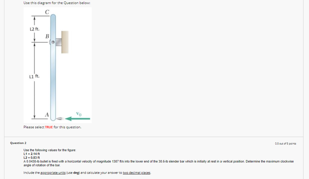 Solved Use this diagram for the Question below: L2ft. L1 ft. | Chegg.com