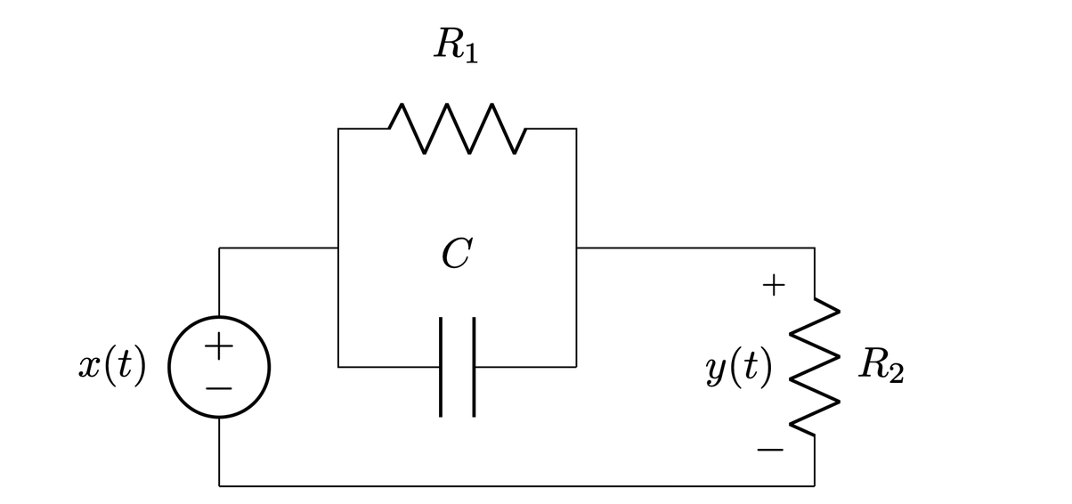 Solved 1. For the lead network circuit above with R1 = | Chegg.com