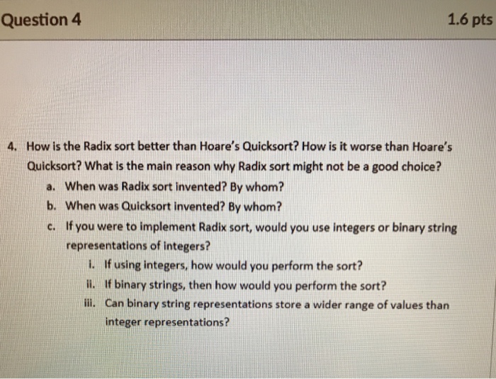 Solved Question 2 2 6 A Data Structure Is An Abstraction