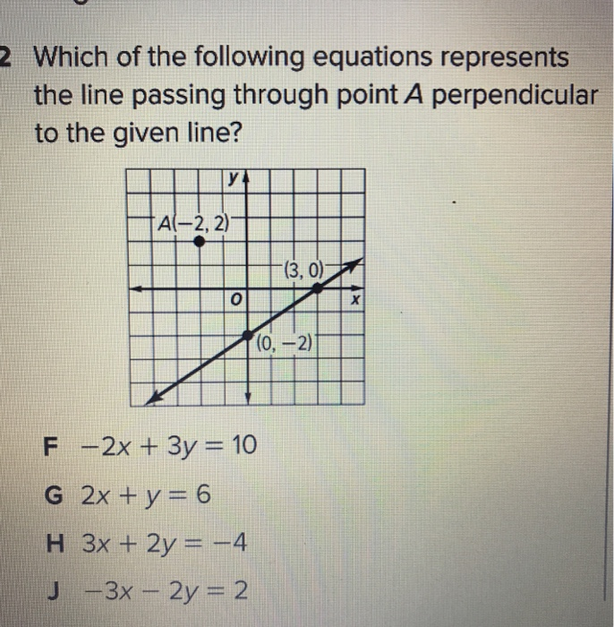 Equation Of Line Perpendicular And Passing Through Point - Tessshebaylo