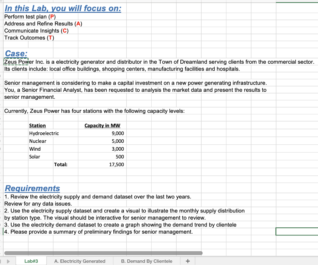 In this Lab, you will focus on: Perform test plan (P) | Chegg.com