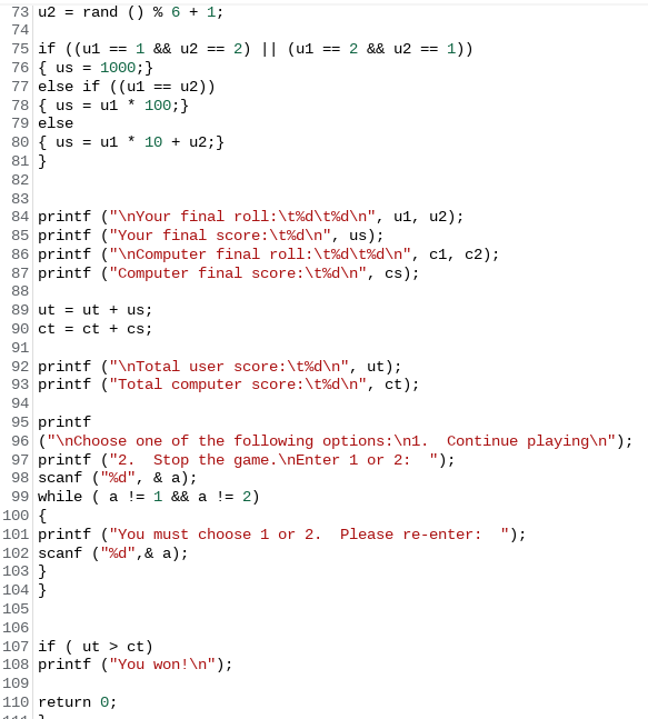Solved The goal of this lab is to write a program that | Chegg.com