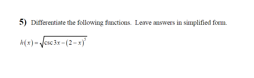Solved Do not use a high level formula to solve this | Chegg.com