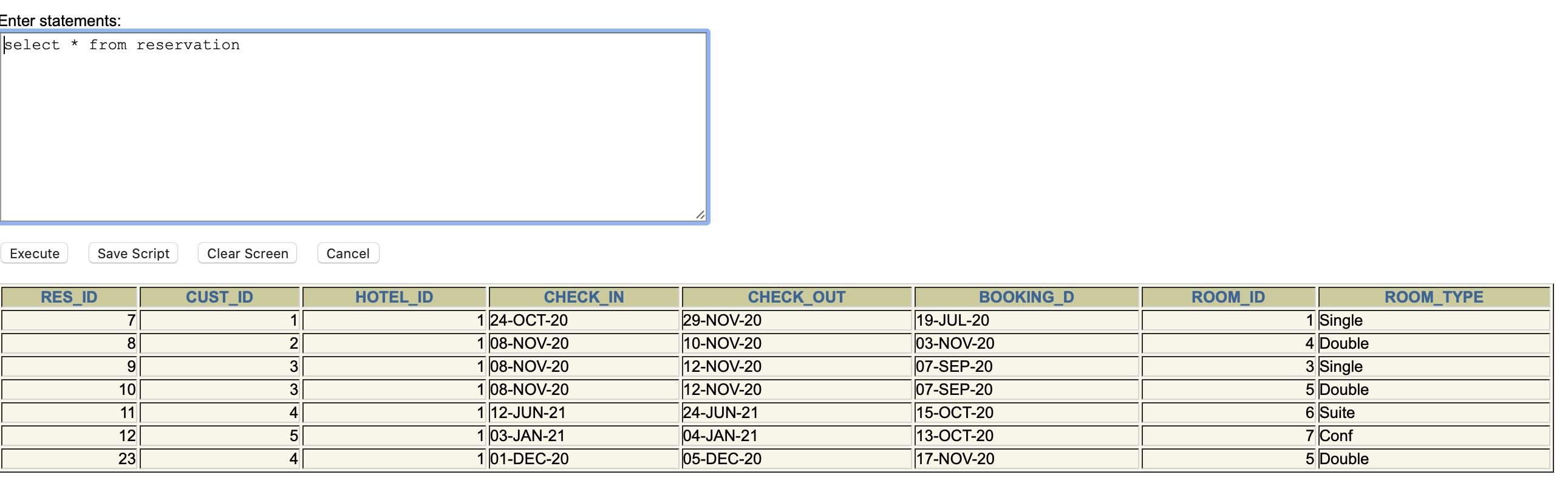 Solved i have to create PL/SQL Procedures 1.Add a service | Chegg.com