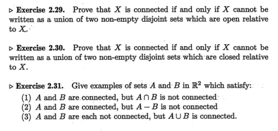 Solved Exercise 2.29. Prove that X is connected if and only | Chegg.com