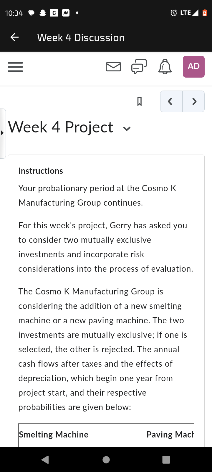 Solved considerations into the process of evaluation. The | Chegg.com