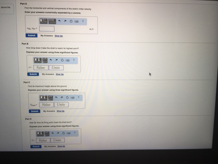 Solved Exercise 3.16 On level ground a shell is fired with | Chegg.com