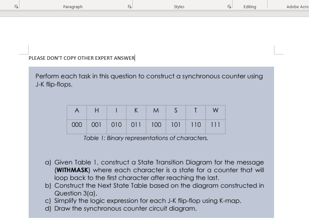 Solved Paragraph Styles Editing Adobe Acro PLEASE DON'T COPY | Chegg.com