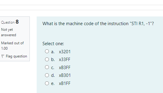 Solved Question 5 What is the opcode of the AND instruction? | Chegg.com