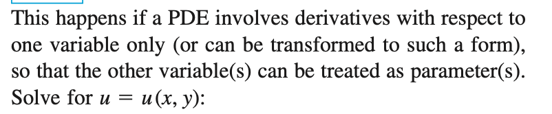 Solved This happens if a PDE involves derivatives with | Chegg.com