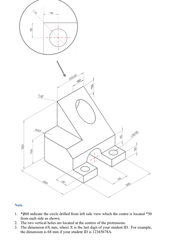 Solved Task Using AutoCAD, draw and dimension the front, | Chegg.com