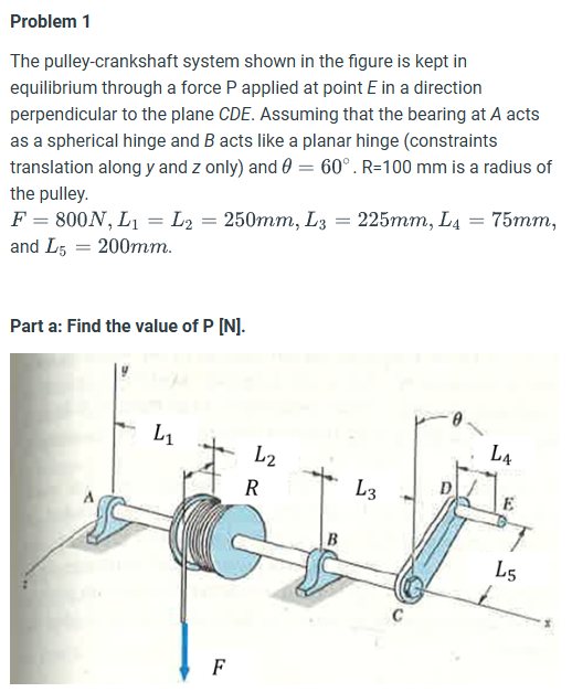Solved Problem 1 ﻿Question 2For problem 1,Part b: Find the | Chegg.com