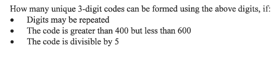 Solved Given the digits 3; 4; 5 ;6 ; 7 ; 8; 9Please explain | Chegg.com
