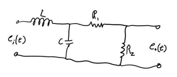 Solved Derive the transfer function for the electrical | Chegg.com