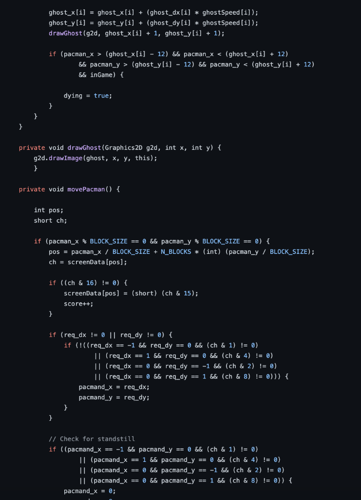 Solved package pacman; import javax.swing.*; import | Chegg.com