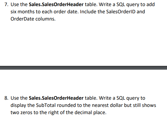 Solved Subject: Database Use the Database | Chegg.com
