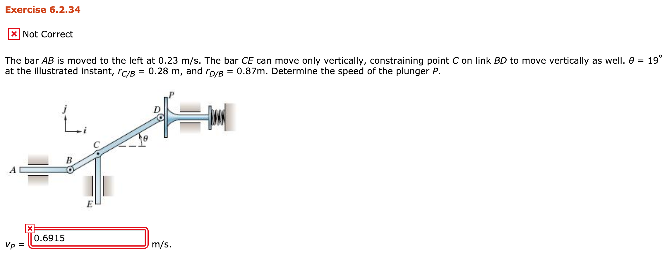 Solved Any thoughts on how to solve this dynamics problem? | Chegg.com