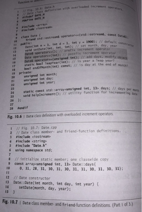 Solved I // Fig. 9.25: Time.h 2 // Time class modified to | Chegg.com