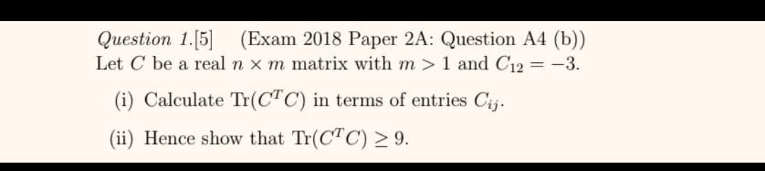 Solved Question 1.[5] (Exam 2018 Paper 2A: Question A4 (b)) | Chegg.com