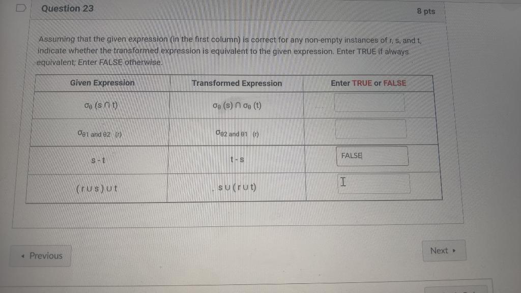 Solved Assuming that the given expression (in the first | Chegg.com