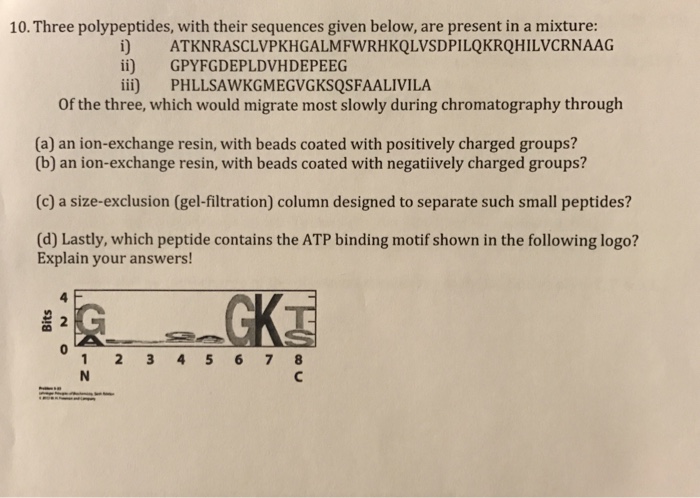 Solved (Biochemistry) | Chegg.com