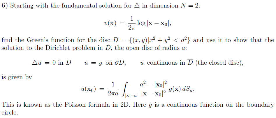 Green's function | Chegg.com
