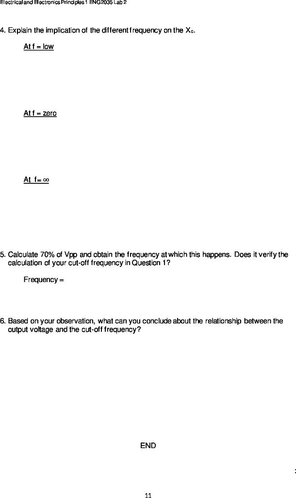 Solved Objective: Experiment 1: Introduction to AC Signals | Chegg.com
