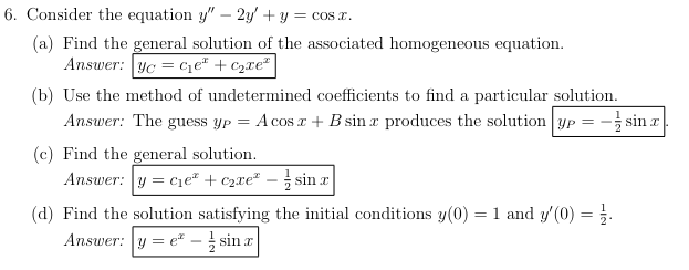 Solved (Answers given, Please show steps for solution) | Chegg.com