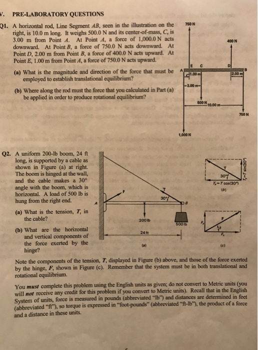 Solved EXPERIMENT VI-ROTATIONAL EQUILIBRIUM L PURPOSE To | Chegg.com