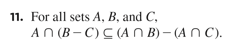 Solved Use an element argument to prove each statement in | Chegg.com