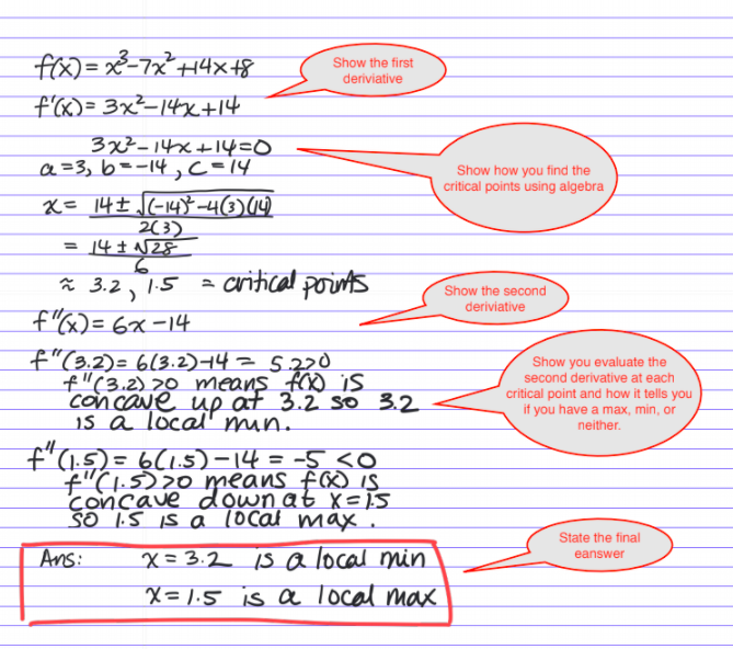 Solved A) Solve the following problem Given the function | Chegg.com