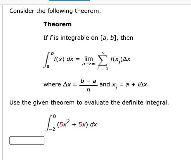 Solved Consider the following theorem. Theorem If f is | Chegg.com