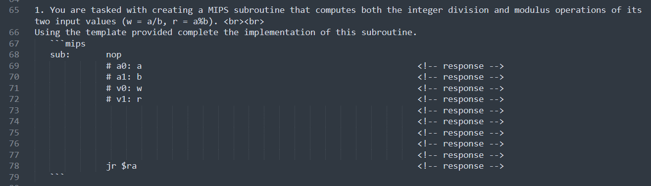 Solved You Are Tasked With Creating A Mips Subroutine That 5003