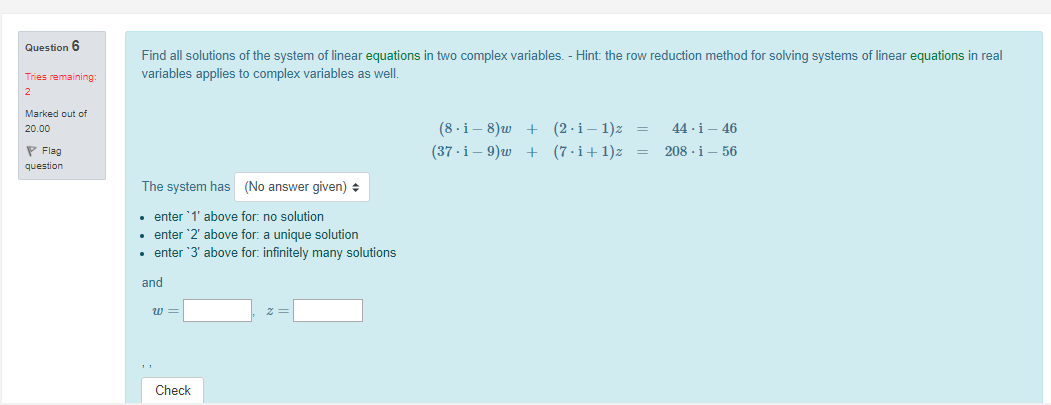 Solved Find All Solutions Of The System E Of Linear
